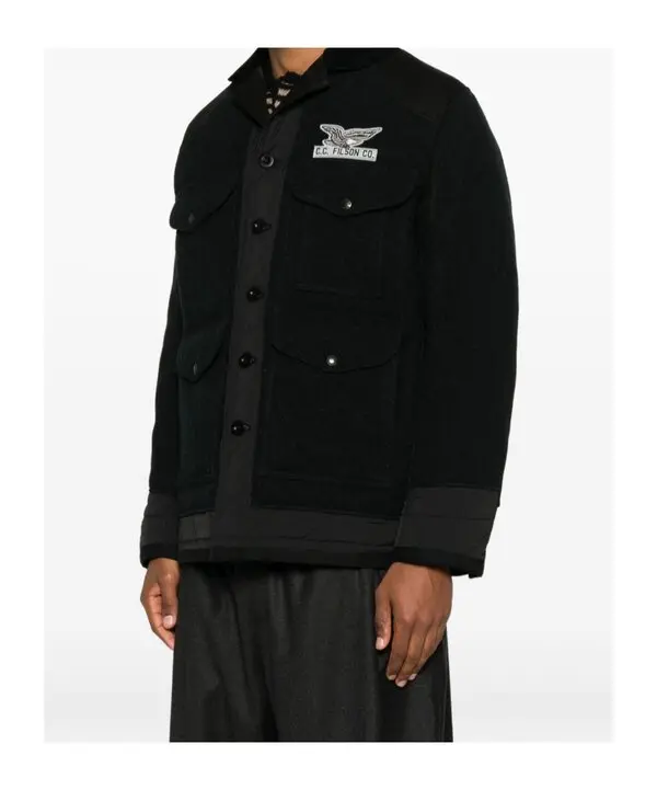 Junya Watanabe X Filson Logo Patch Jacket - Black