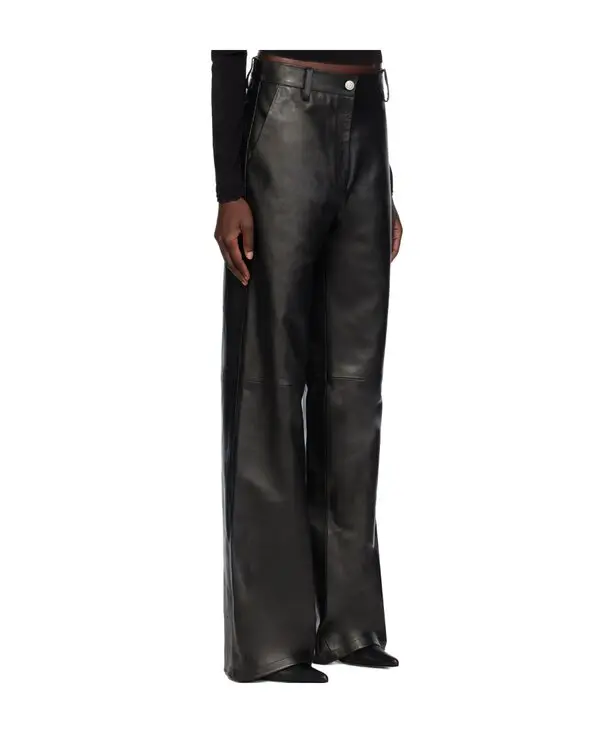 Magda Butrym Horn Shaped Spliced Casual Pants