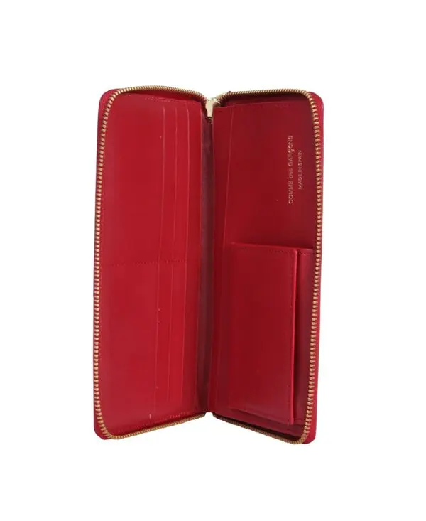 Comme Des Garçons Classic Zip Around Wallet - Red
