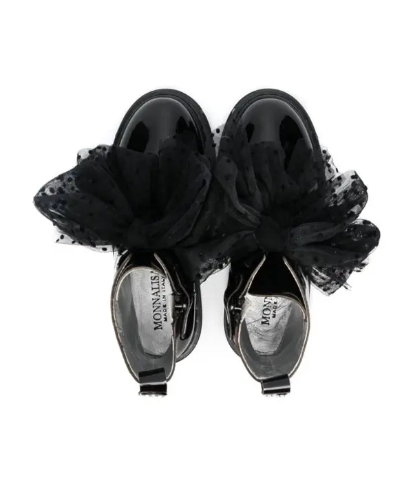 Monnalisa Ruffled Ankle Boots