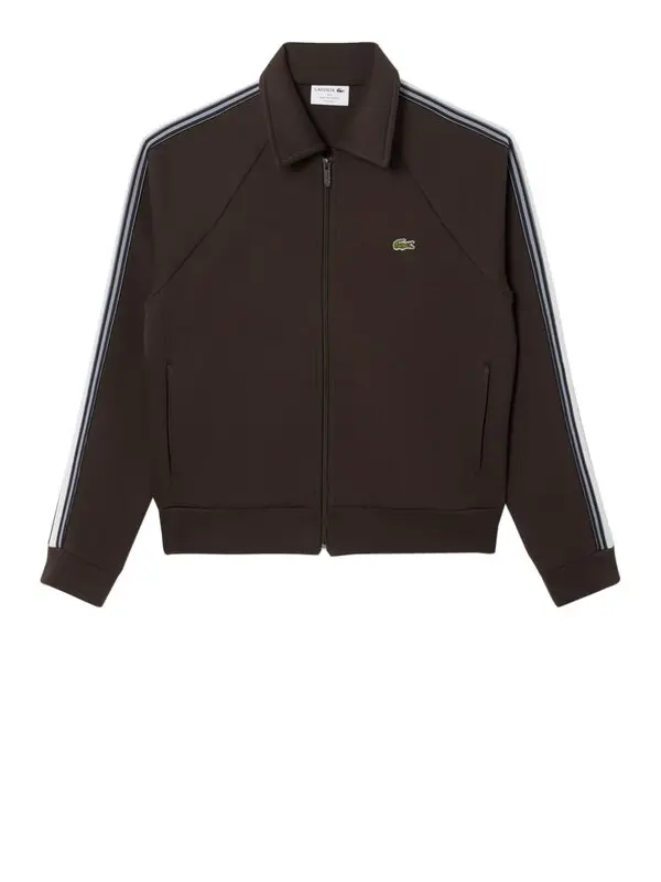 Lacoste Logo Patch Zip-up Sweatshirt