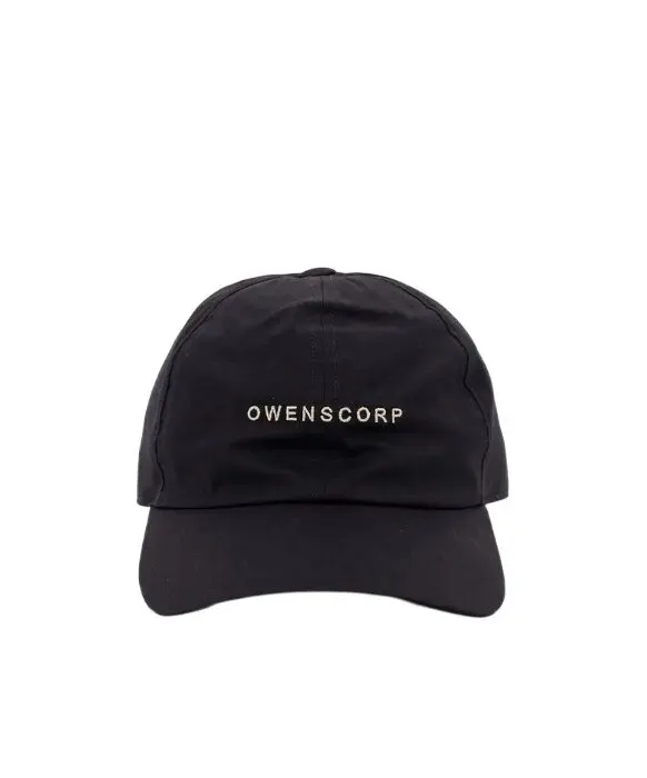 Rick Owens Embroidered Baseball Cap - Black