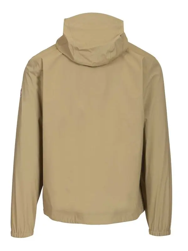 Moncler Hooded Shell Jacket - Light Brown