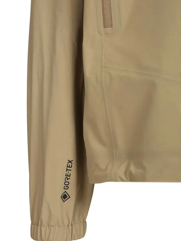 Moncler Hooded Shell Jacket - Light Brown