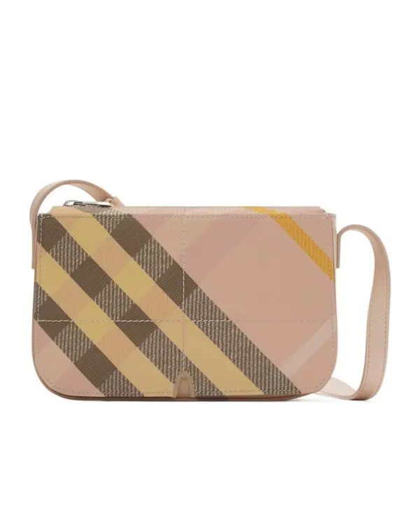 Burberry Small Checked Crossbody Bag