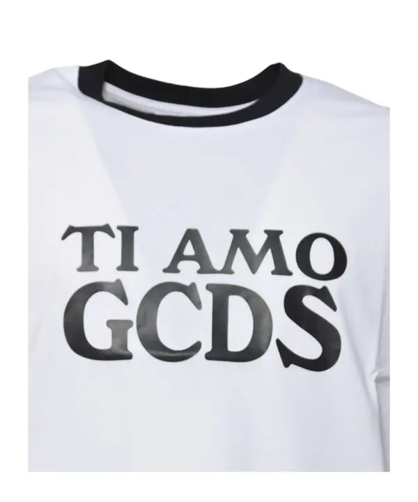 Gcds Ti Amo Boxy T-shirt - White
