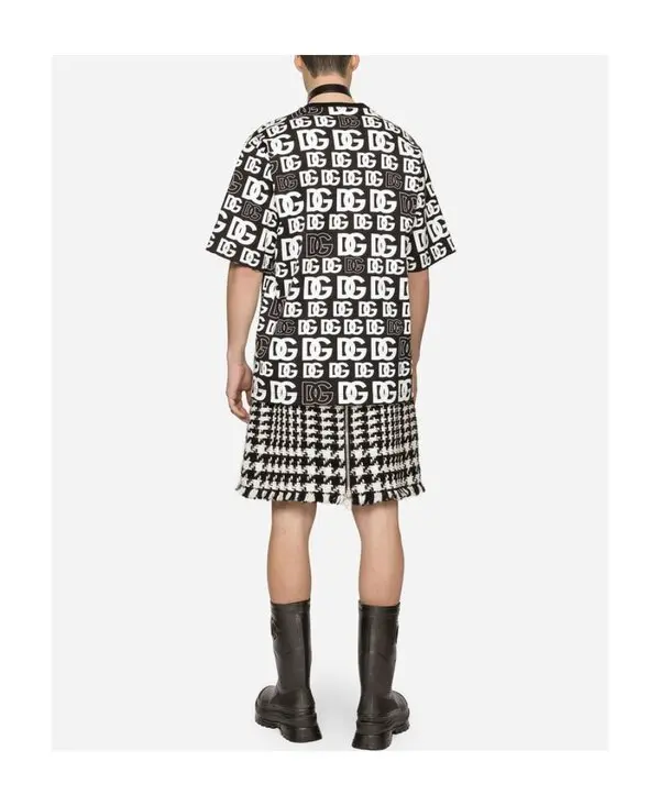 Dolce & Gabbana All-over Dg Logo-print T-shirt