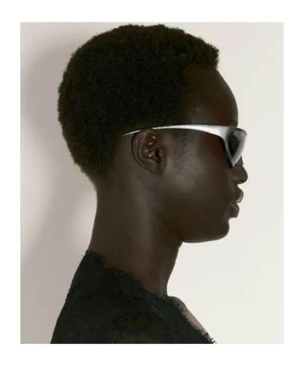 Balenciaga Wrap-around Sports Sunglasses