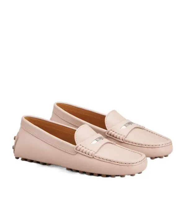 TOD'S Gommino Driving Loafers - Pink