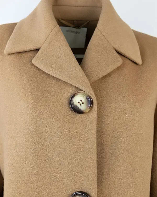 Sportmax Fiuggi Wool Coat - Brown