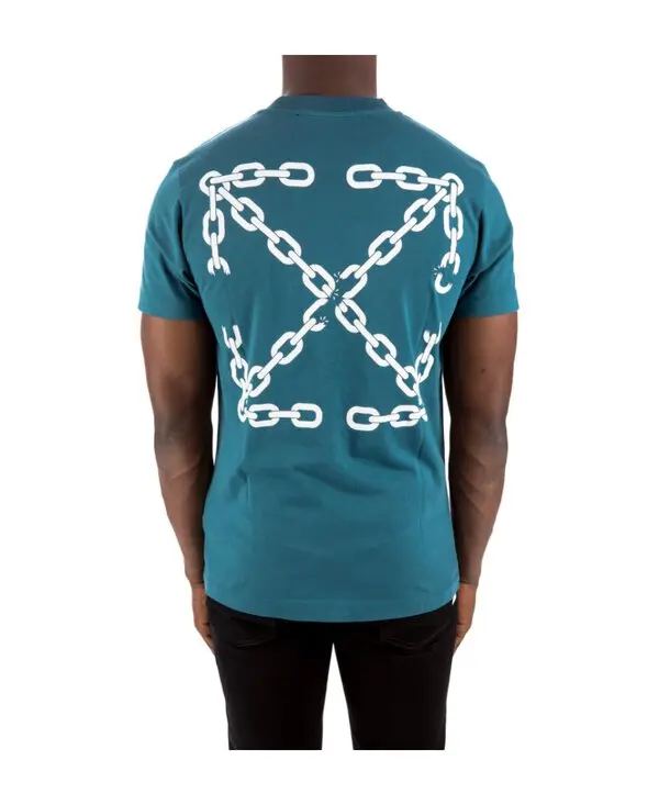 Off-White Chain-link Arrows-print T-shirt