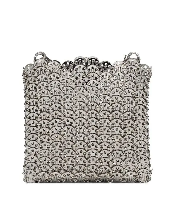 Rabanne 1969 Iconic Disc Shoulder Bag - Gray
