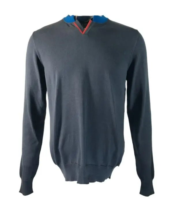 Emporio Armani Long Sleeve Sweater - Black