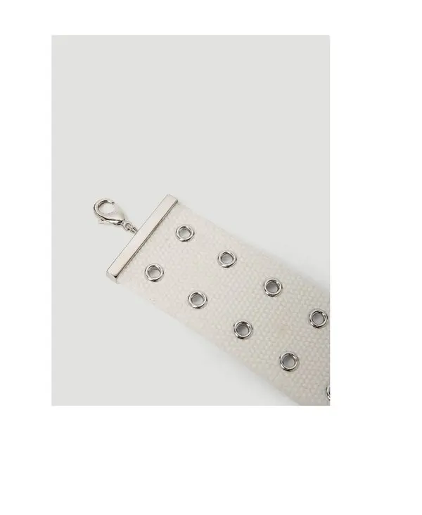 MAISON MARGIELA Logo Pendant Choker Necklace
