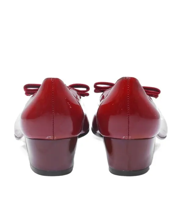 FERRAGAMO Bow Detailing High Heel Pumps - Red