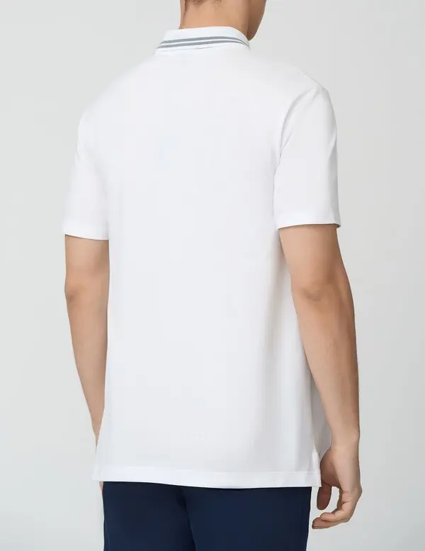 PAUL  SHARK Logo Short-sleeved Polo Shirt