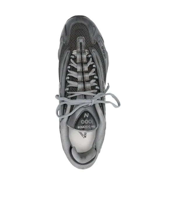 NEW BALANCE M1000 Lace-up Sneakers - Black