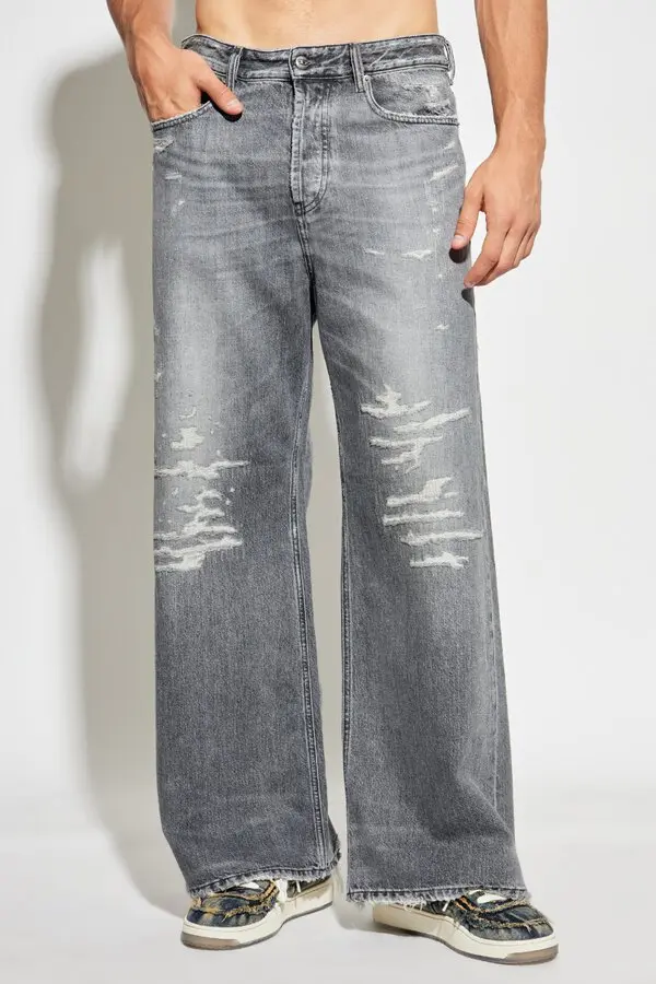 DIESEL® 1996 D-sire Distressed Jeans - Grey