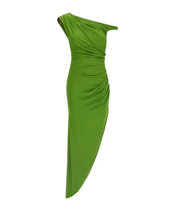 Elisabetta Franchi One-shoulder Draped Dress
