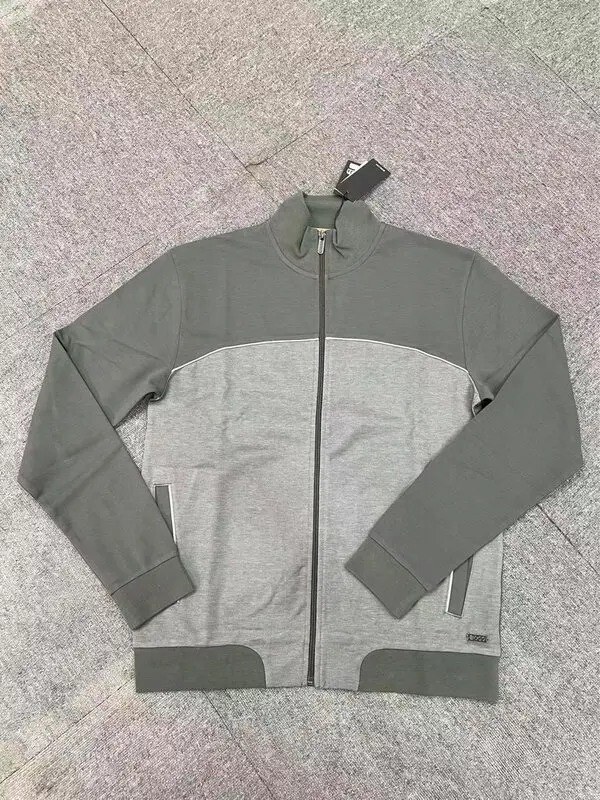 Hugo Boss Zip Panelled Sweatshirt