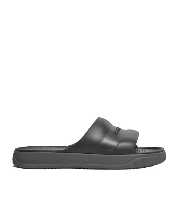 Moncler Altive Logo Detailed Slides - Black