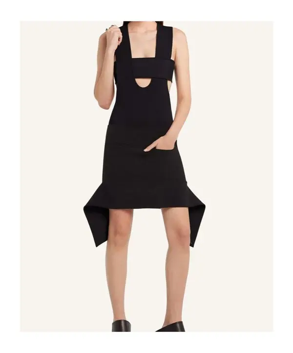 COURREGES Belted Mini Skirt