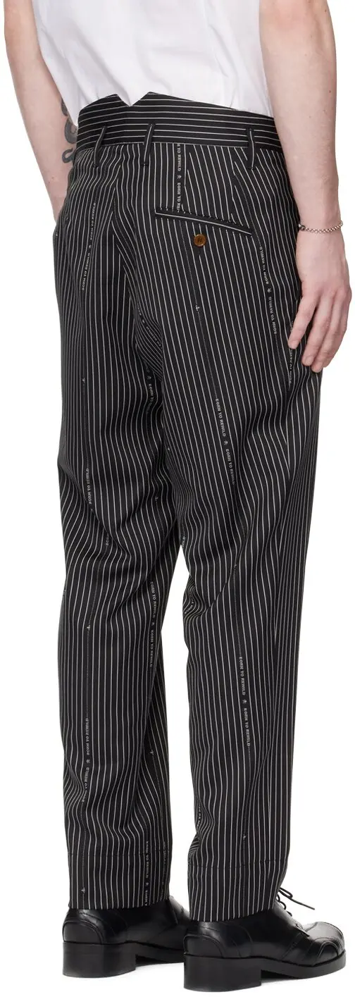 VIVIENNE WESTWOOD Striped Casual Pants