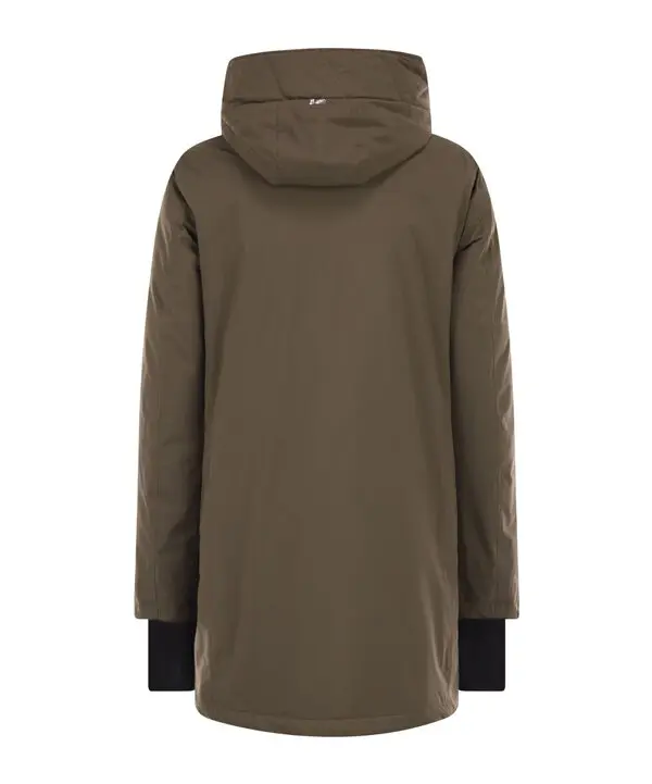Herno Hooded Down Jacket - Brown
