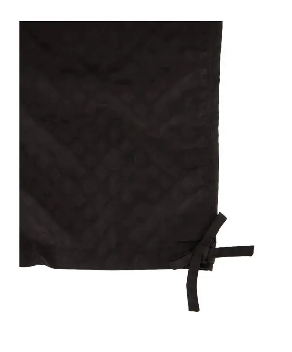 Casablanca Monogram Wide-leg Pants With Tie Detail