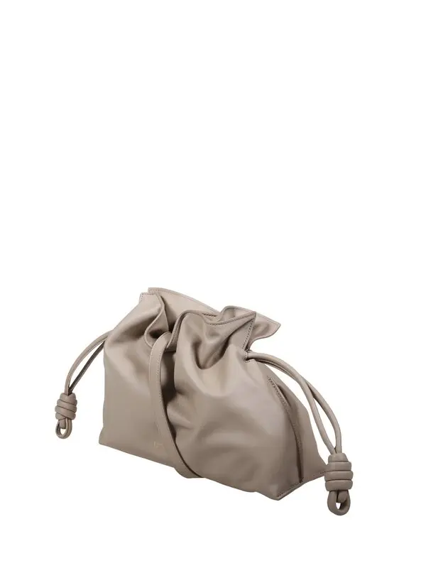 Loewe Medium Flamenco Clutch Bag - Sand-colored