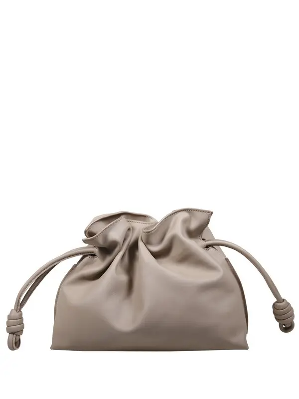 Loewe Medium Flamenco Clutch Bag - Sand-colored