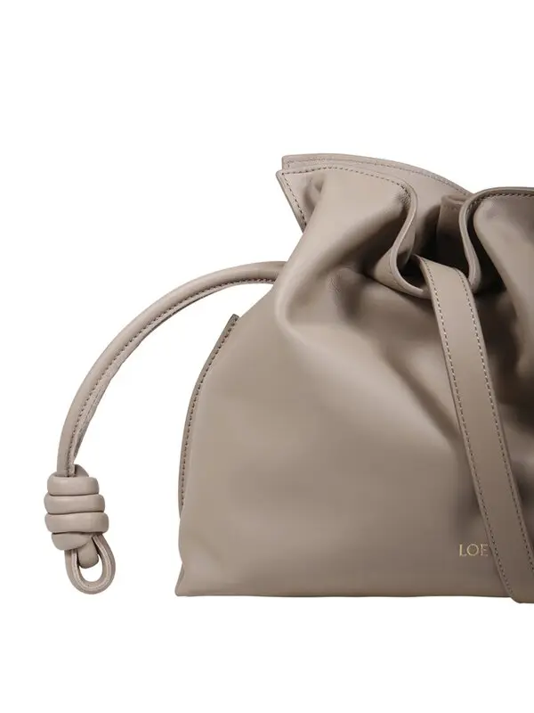 Loewe Medium Flamenco Clutch Bag - Sand-colored
