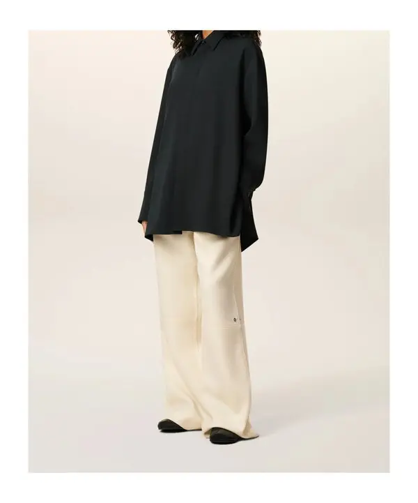 AMI Paris Classic Collar Wool Shirt