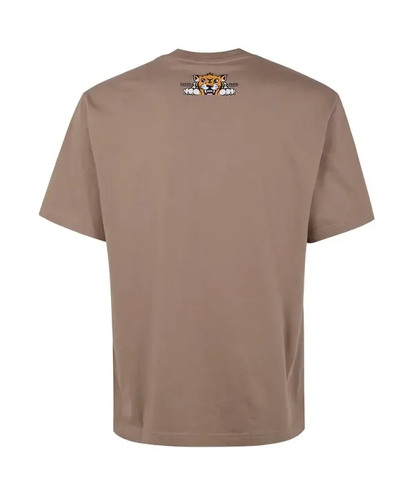 Kenzo Happy Tiger' T-shirt In Cotton