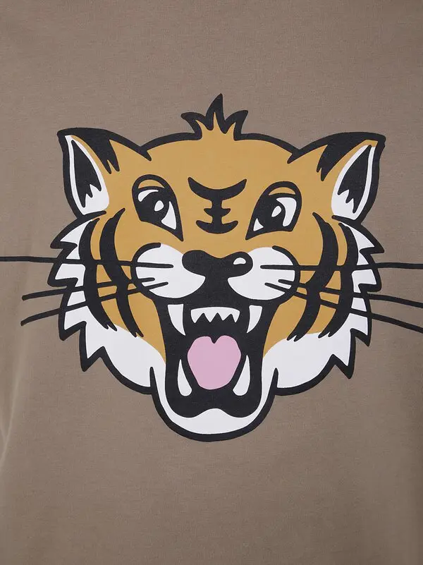Kenzo Happy Tiger' T-shirt In Cotton