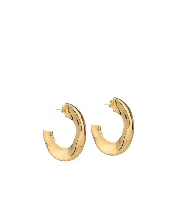 Federica Tosi Mindy Chunky Hoop Earrings