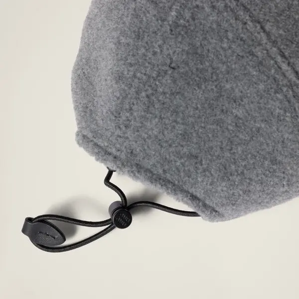 Miu Miu Fleece Baseball Cap With Embroidered Logo