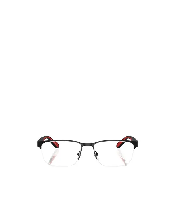 Emporio Armani Rectangular Frame Eyeglasses - White
