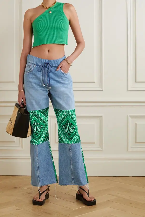 Etro Piece-sewn Flared Jeans