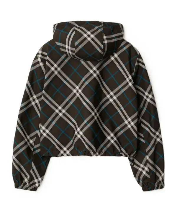 Burberry Checked Reversible Hooded Jacket