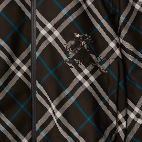 Burberry Checked Reversible Hooded Jacket