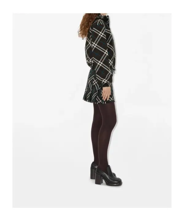 Burberry Checked Reversible Hooded Jacket