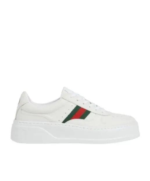 Gucci Chunky Low-top Sneakers With Stripe Detail