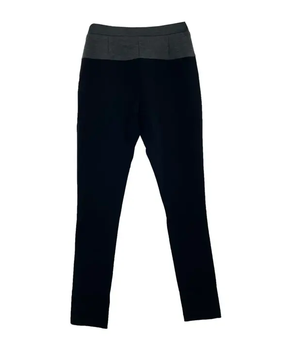 Emporio Armani Elasticated Color-blocked Casual Pants