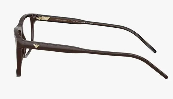 Emporio Armani Full Rim Eyeglasses - Black