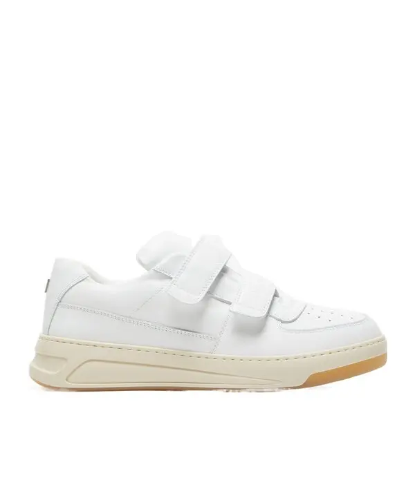 Acne Studios Velcro Strap Sneakers - Optical White/natural Color