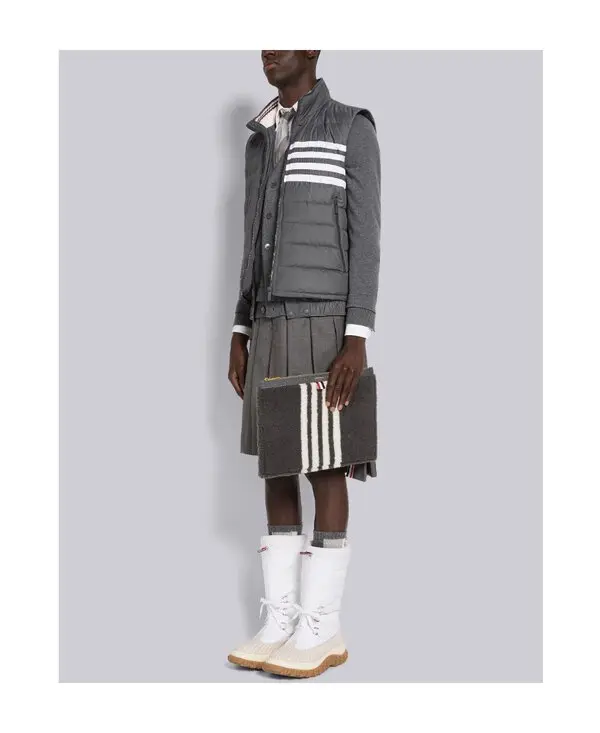 Thom Browne 4-bar Stripe Document Holder