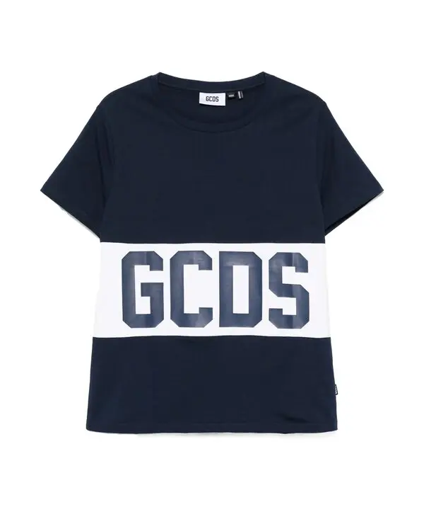 Gcds Band Logo T-shirt - Navy