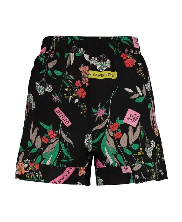 Pinko Printed Floral Shorts