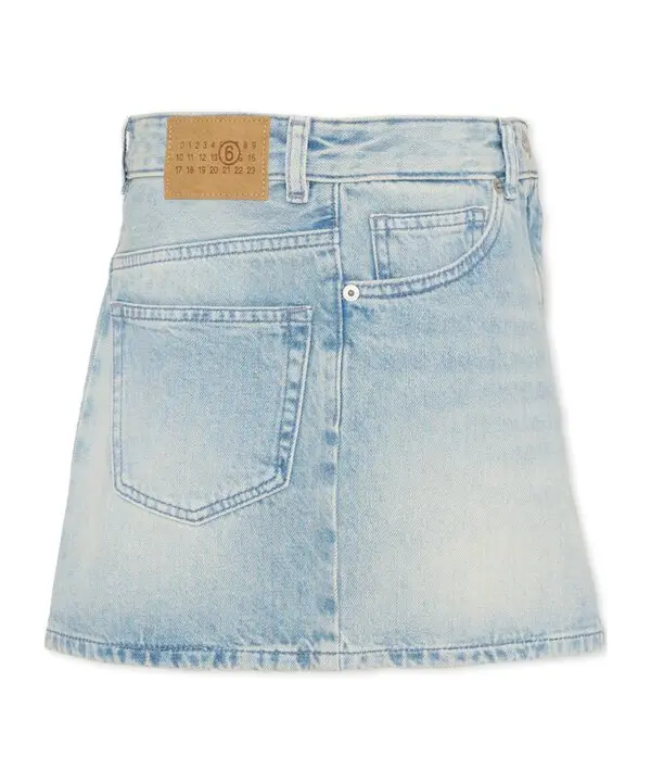 MAISON MARGIELA Denim Skirt With Belt Loops